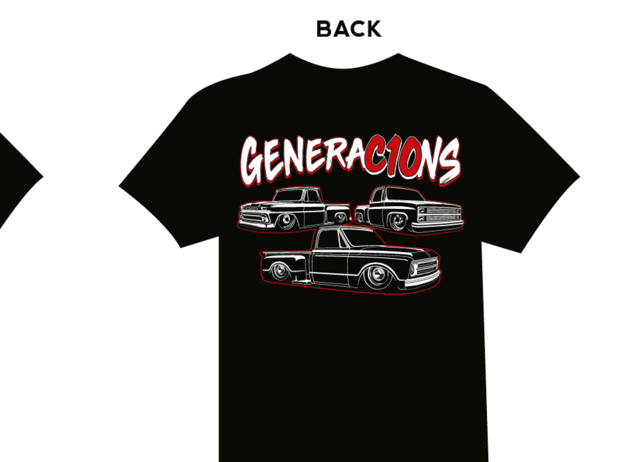 C10 Lifestyle Generations Stepsides shirt – C10Lifestyle